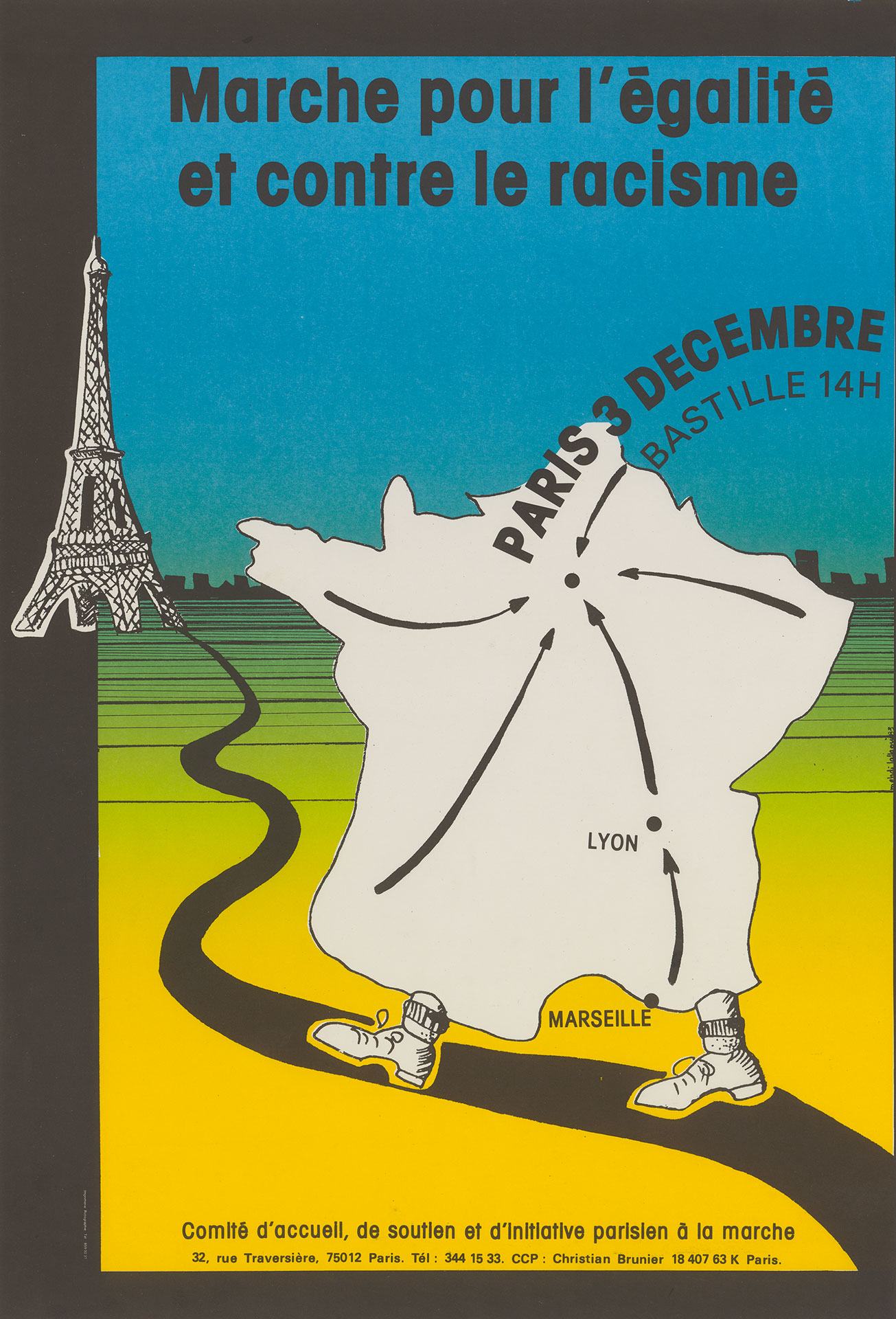 Les affiches de la Marche pour l’égalité et contre le racisme de 1983 ...